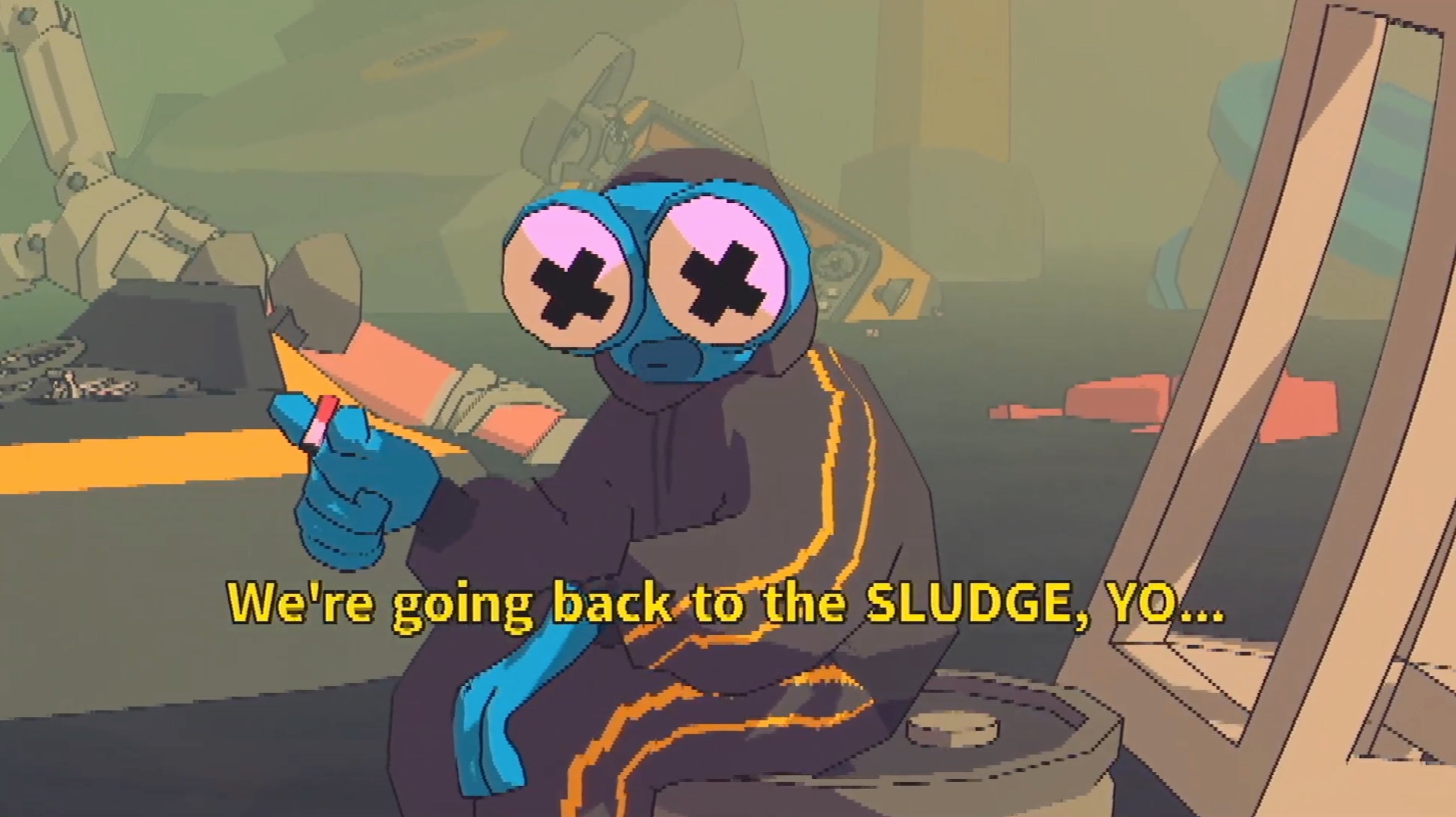 Sludge Life 2 is bringing back open world vandalism | Rock Paper Shotgun