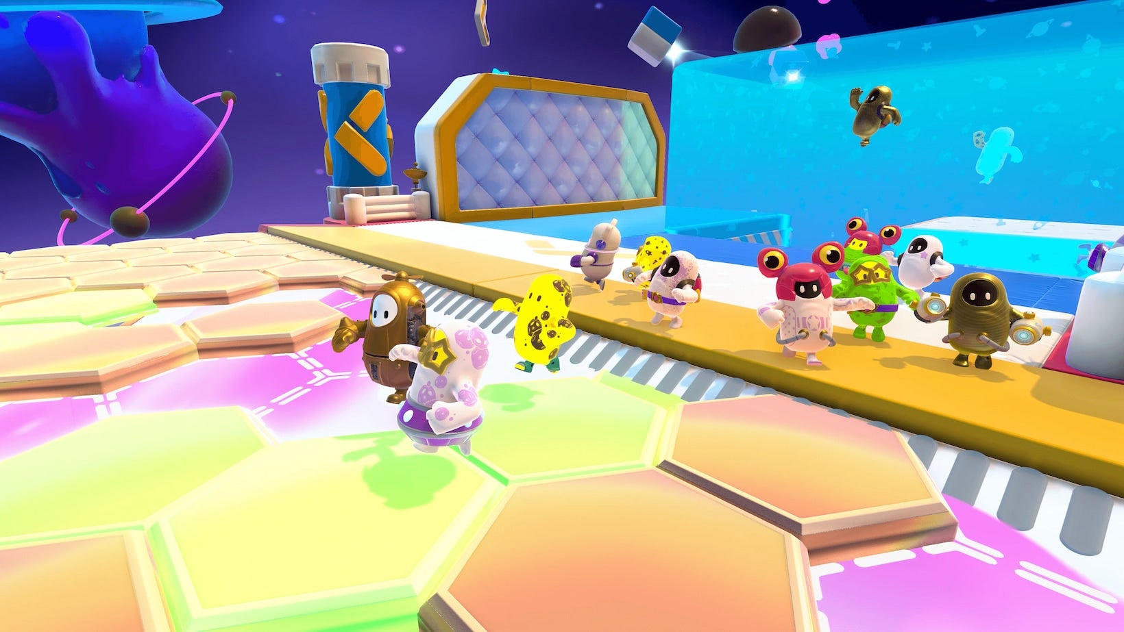 All new Fall Guys maps added in Season 2 Satellite Scramble | Eurogamer.net