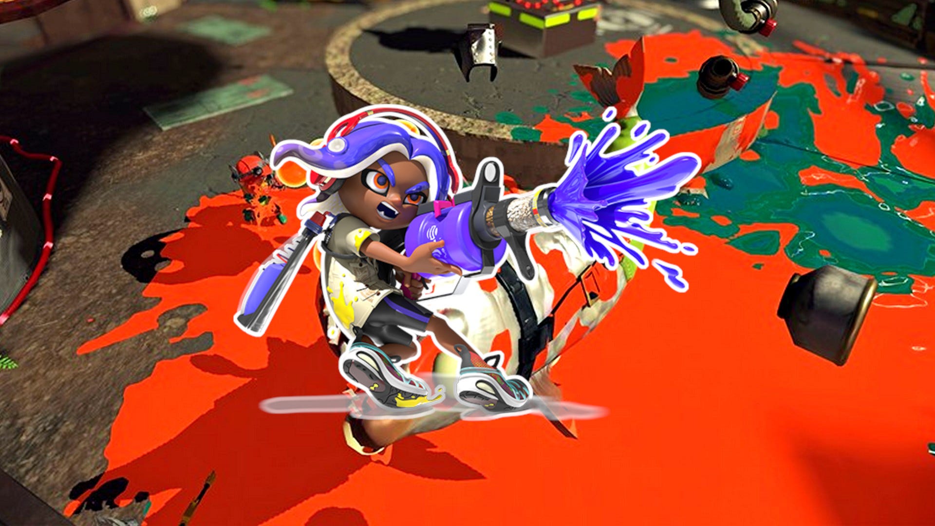 Splatoon 3 Exploit Lässt Trommel Schwapper Durch Wände Schießen