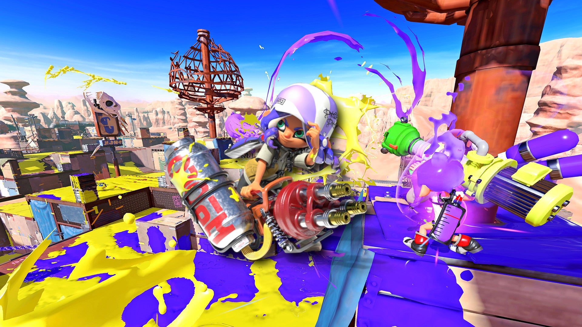 Splatoon 3: Spielt ab sofort das Tutorial, die Splatfest World Premiere ...