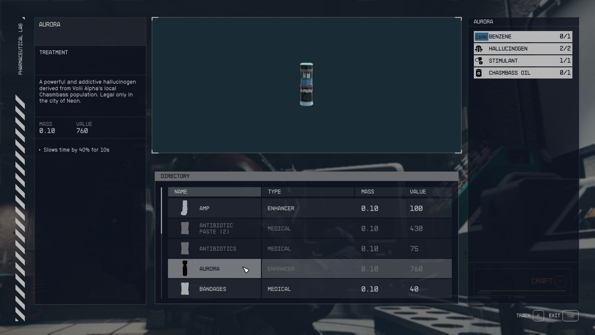 Starfield Supply Line: How to make and sell Aurora | VG247