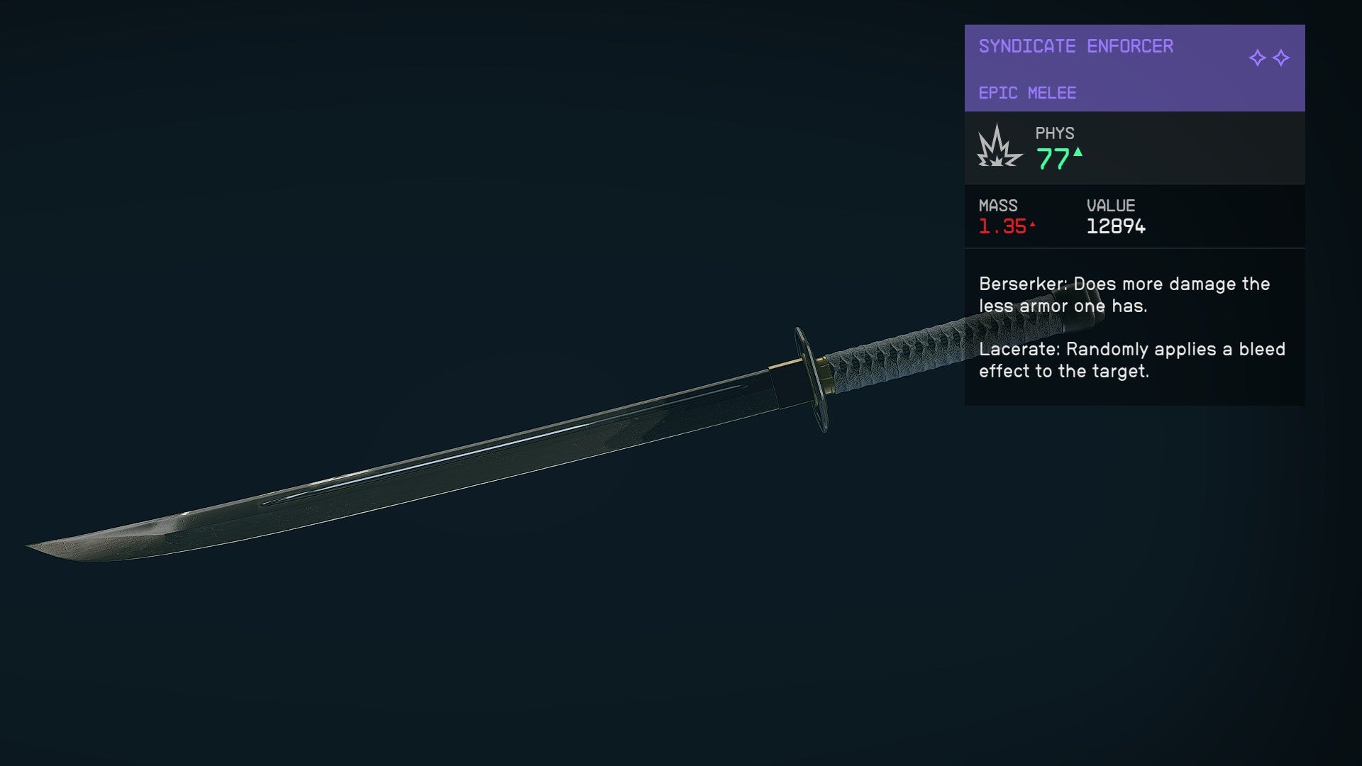 Weird Melee Weapons