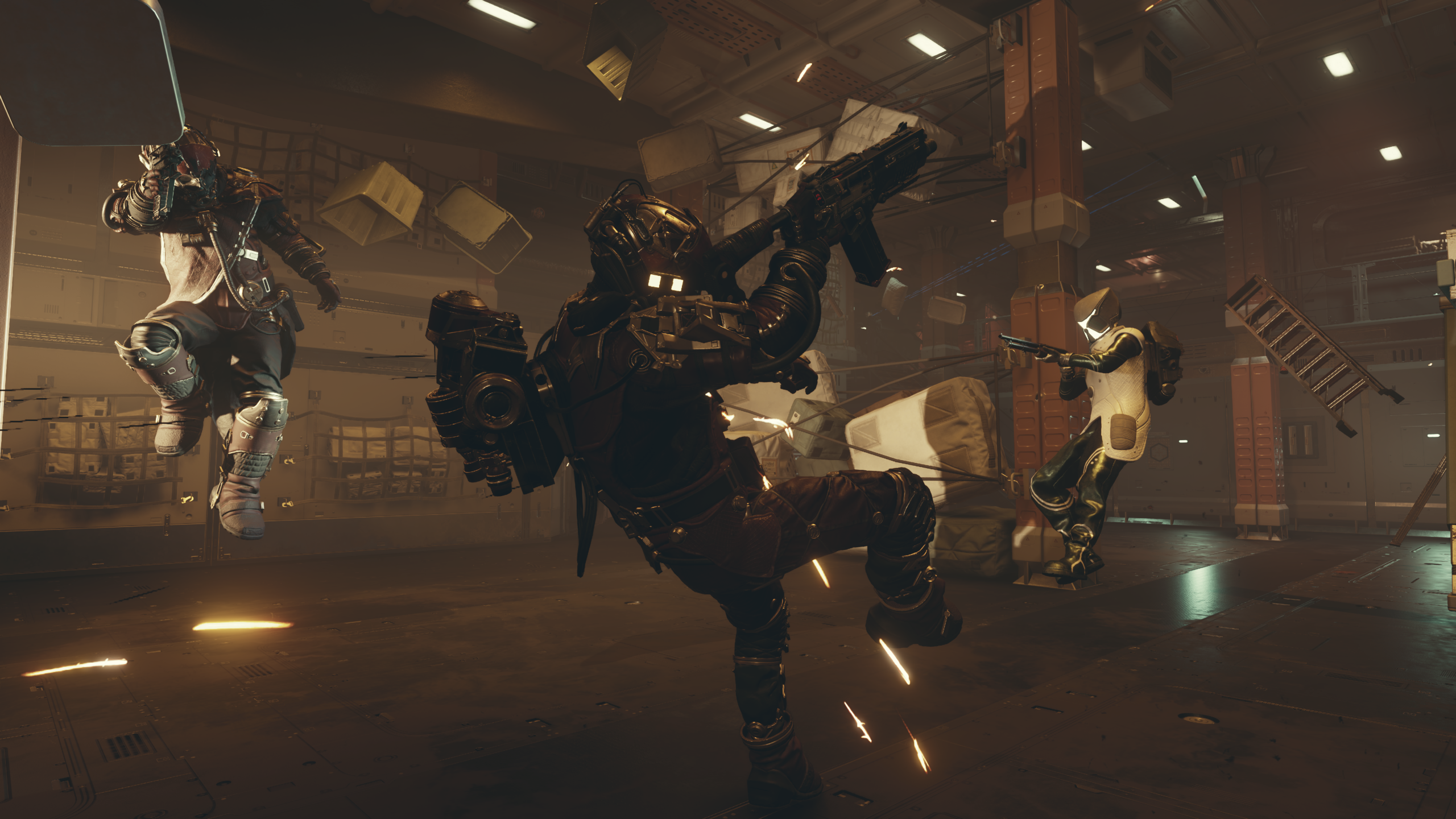 Starfield's zero-G gunfights are a rare treat, but I do enjoy them ...