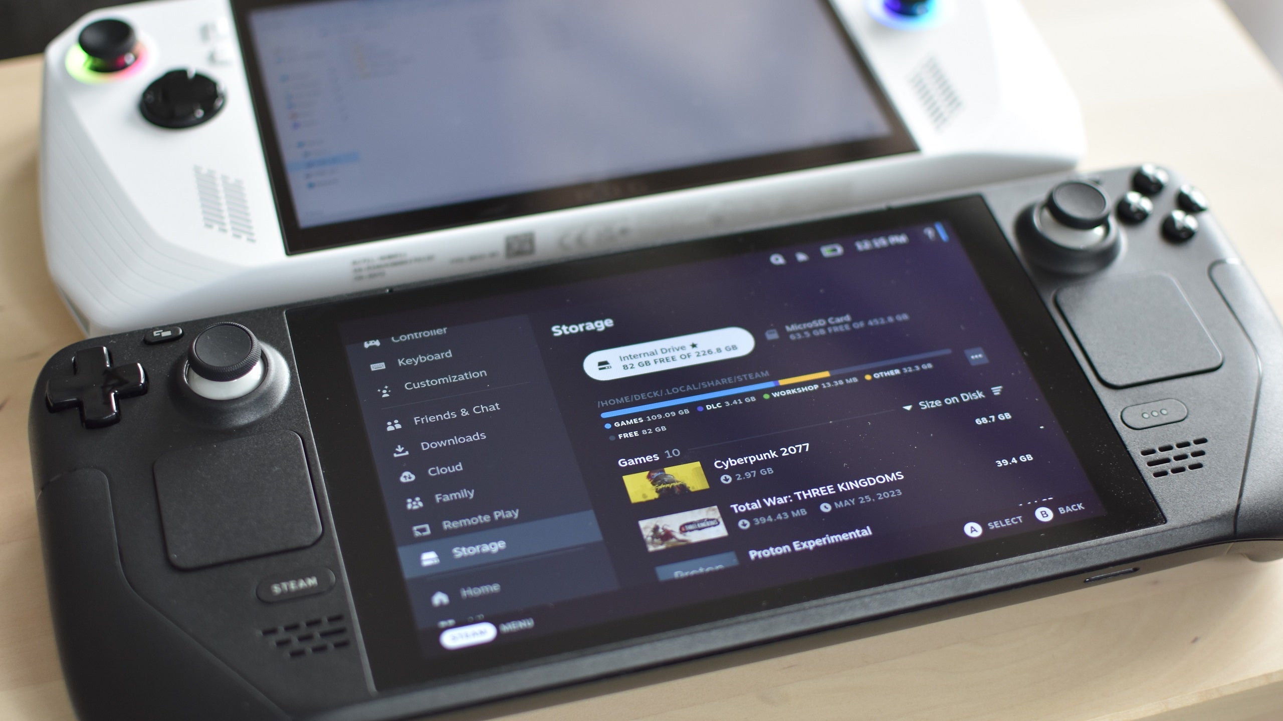 Steam Deck vs Asus ROG Ally: a handheld head-to-head | Rock Paper Shotgun