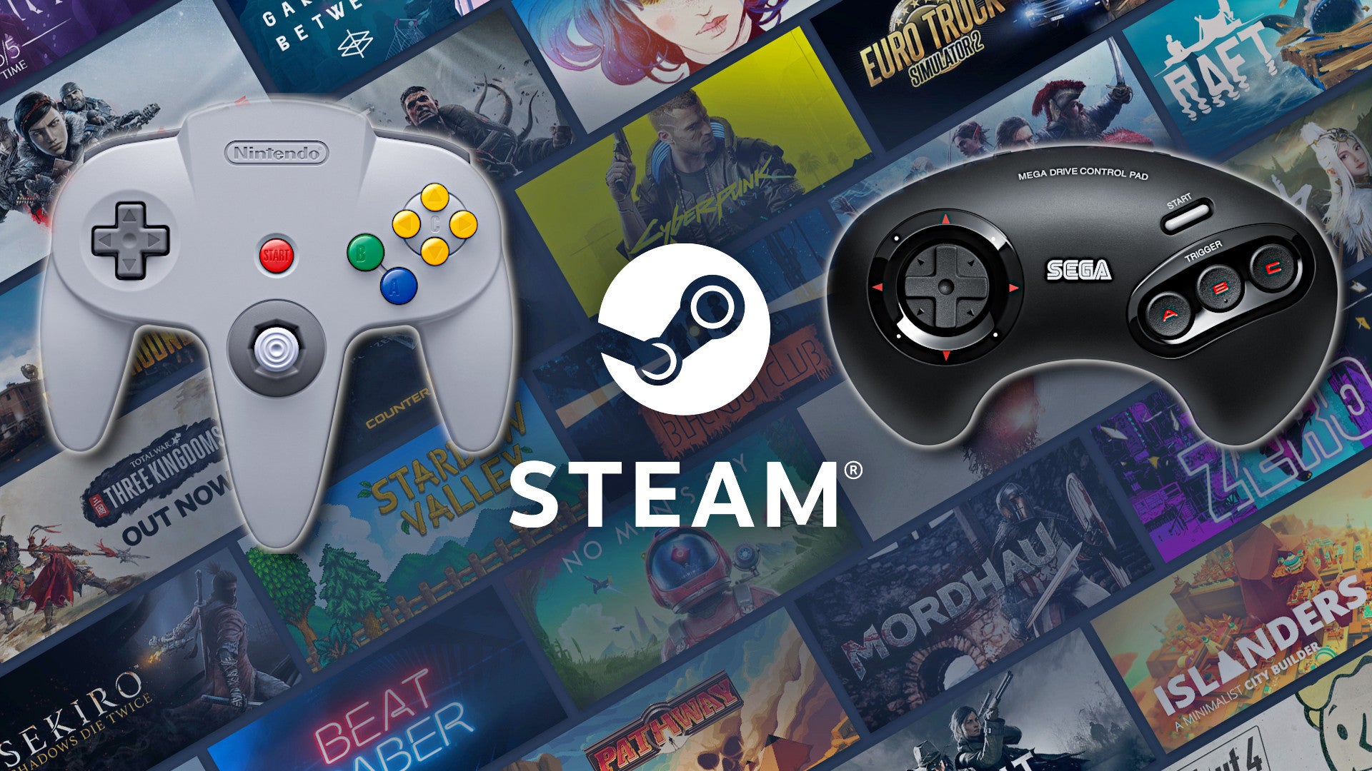 Steam unterstützt jetzt die Retro-Controller der Nintendo Switch ...