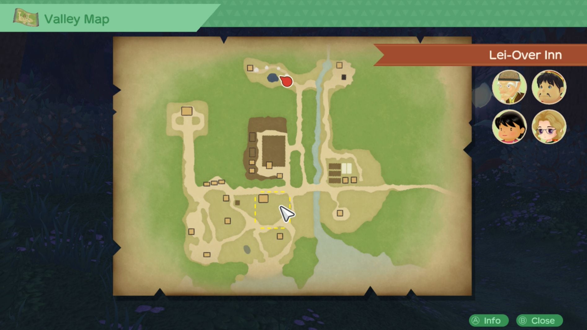 Harvest Moon A Wonderful Life Map