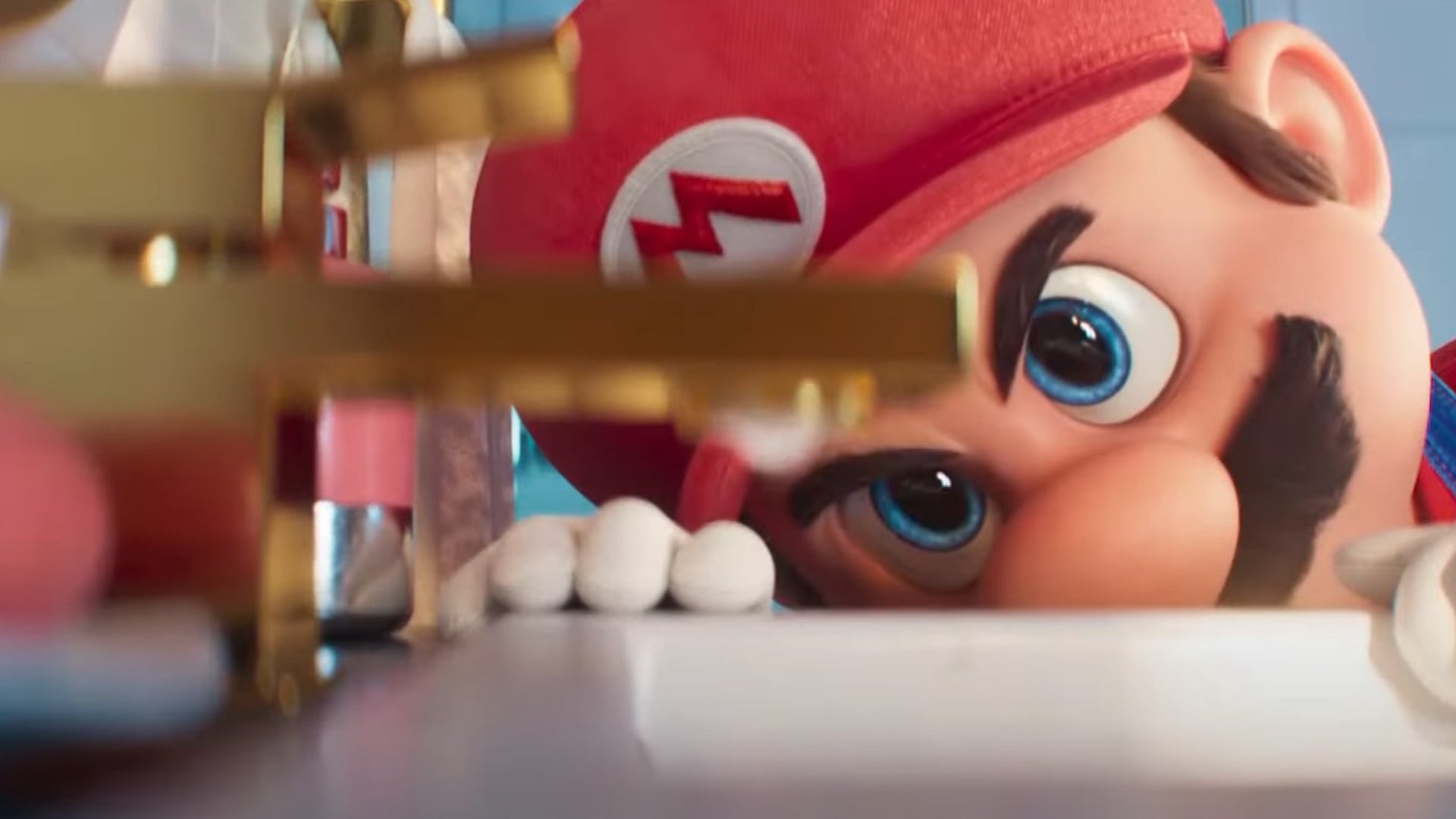 Latest Super Mario Bros. movie trailer shows Mario karting along a ...