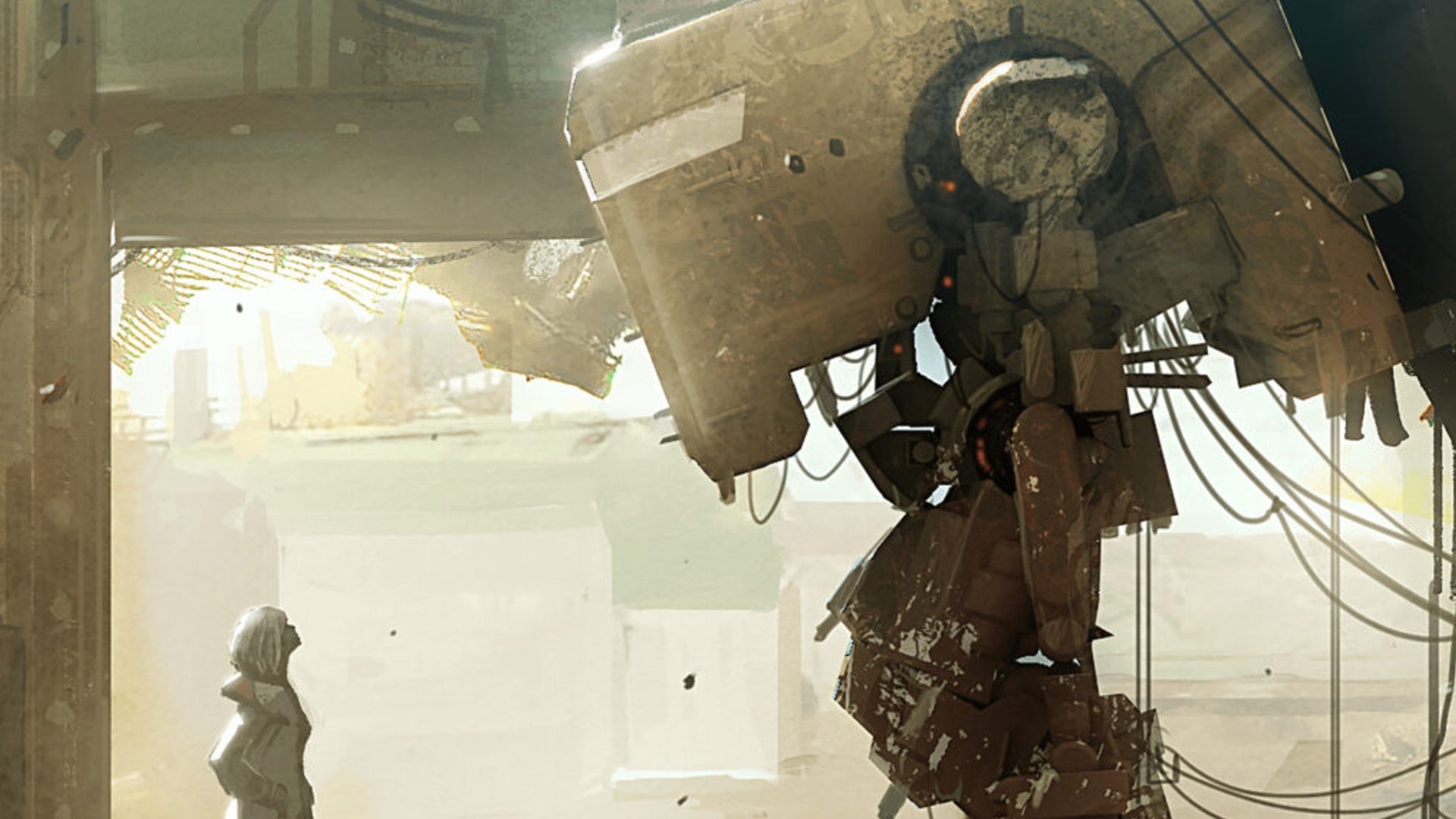 Synduality's a dystopian mech-piloting third-person shooter from Bandai ...
