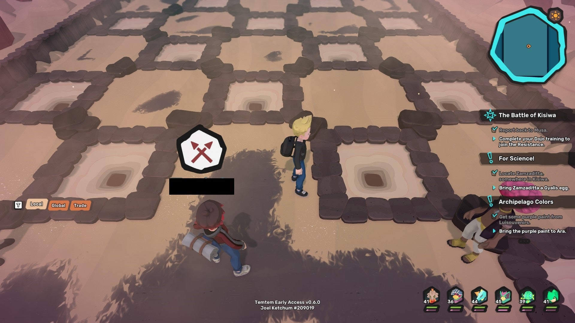 Temtem: How to Get Through the Vumbi Dojo Sand Maze and Beat Dojo Leader Musa | VG247