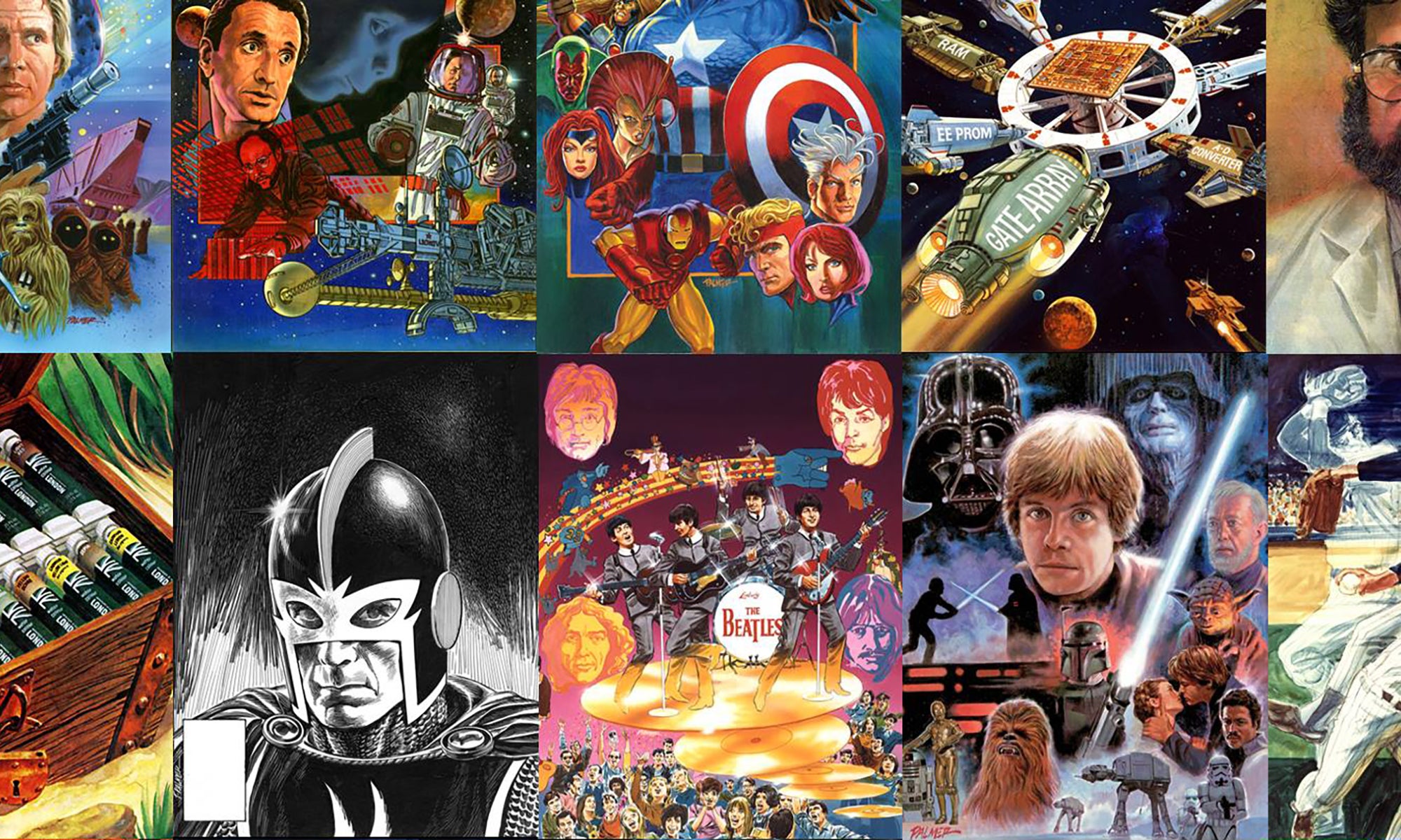 Iconic comics inker, artist, and painter Tom Palmer passes away at age ...