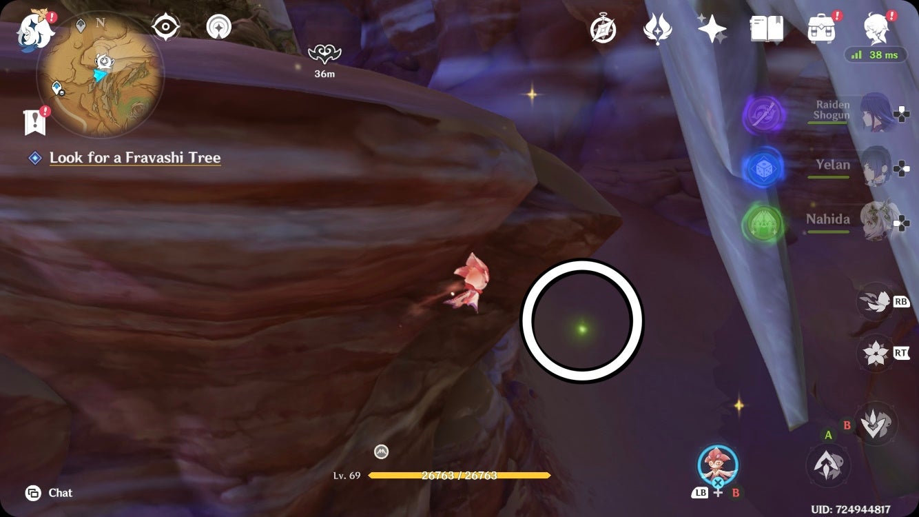 Genshin Impact Fravashi Tree locations for 'Pale Fire' quest ...