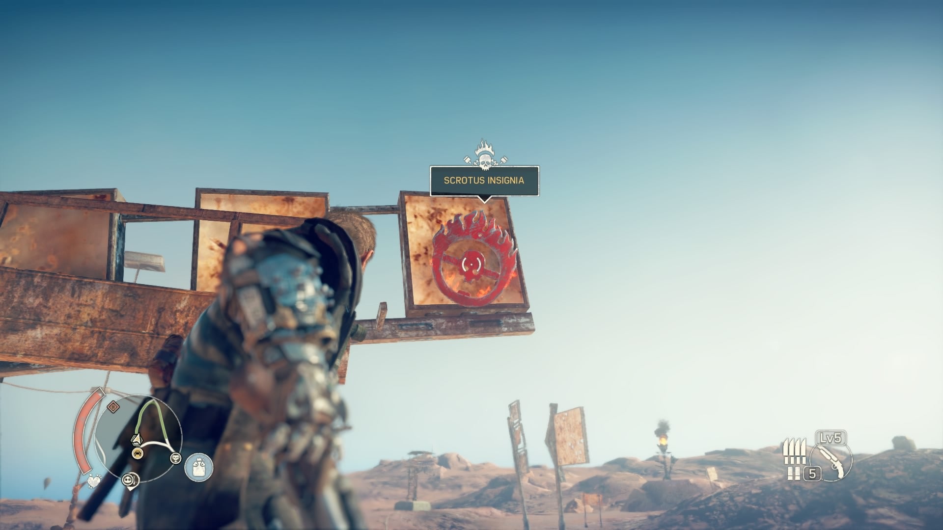 Mad Max Scrap, History Relics, Scrotus Insignia, Water Sources, Fuel ...