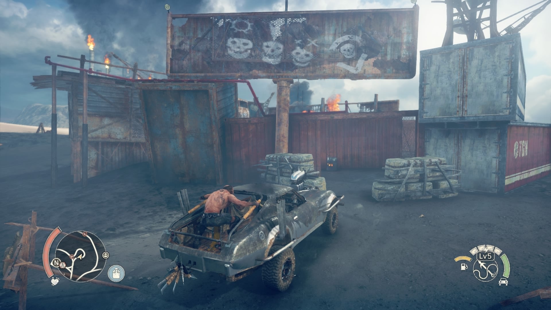 Mad Max Scrap, History Relics, Scrotus Insignia, Water Sources, Fuel ...
