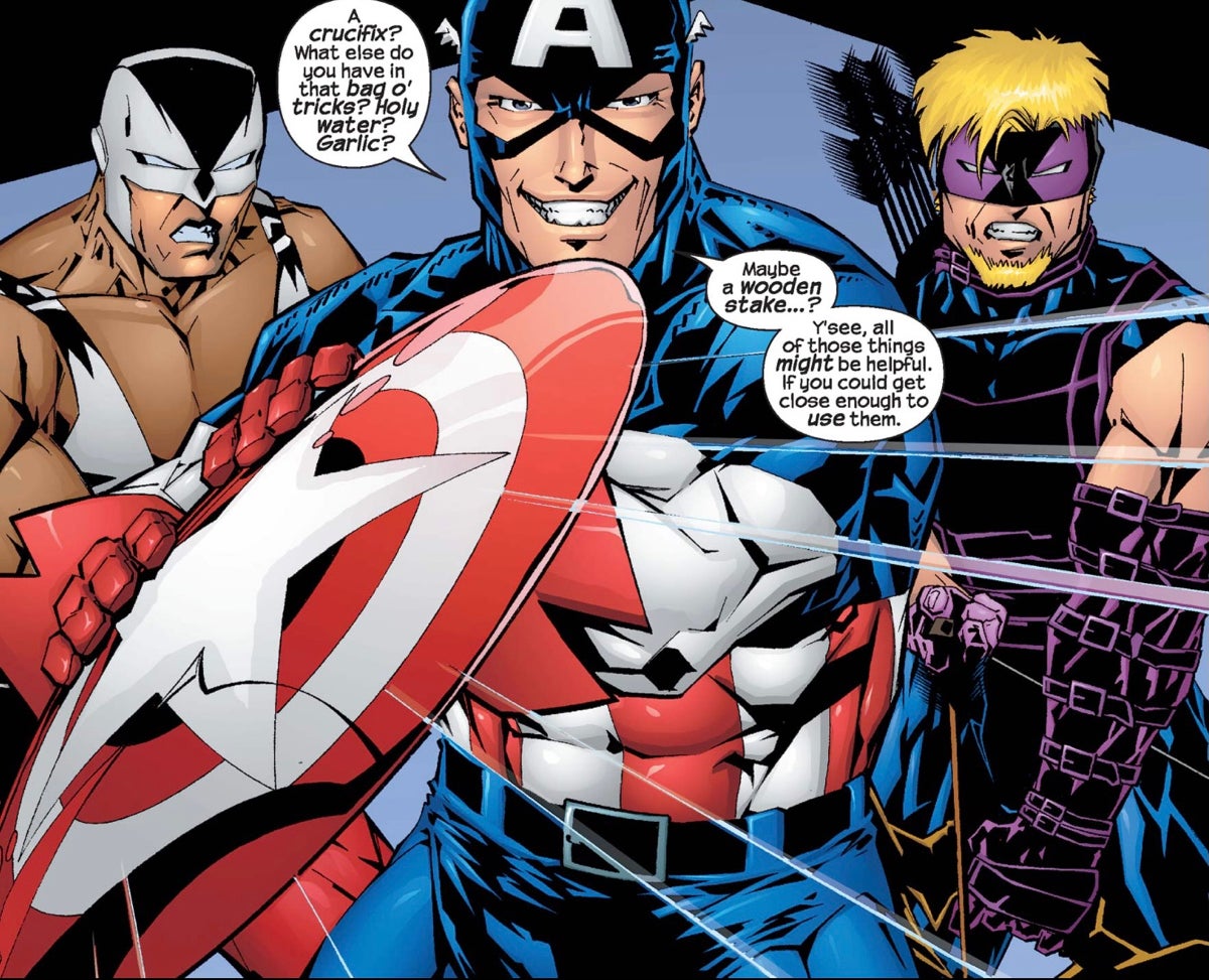 Spider-Man isn't the first Marvel hero turned into a vampire... Storm ...