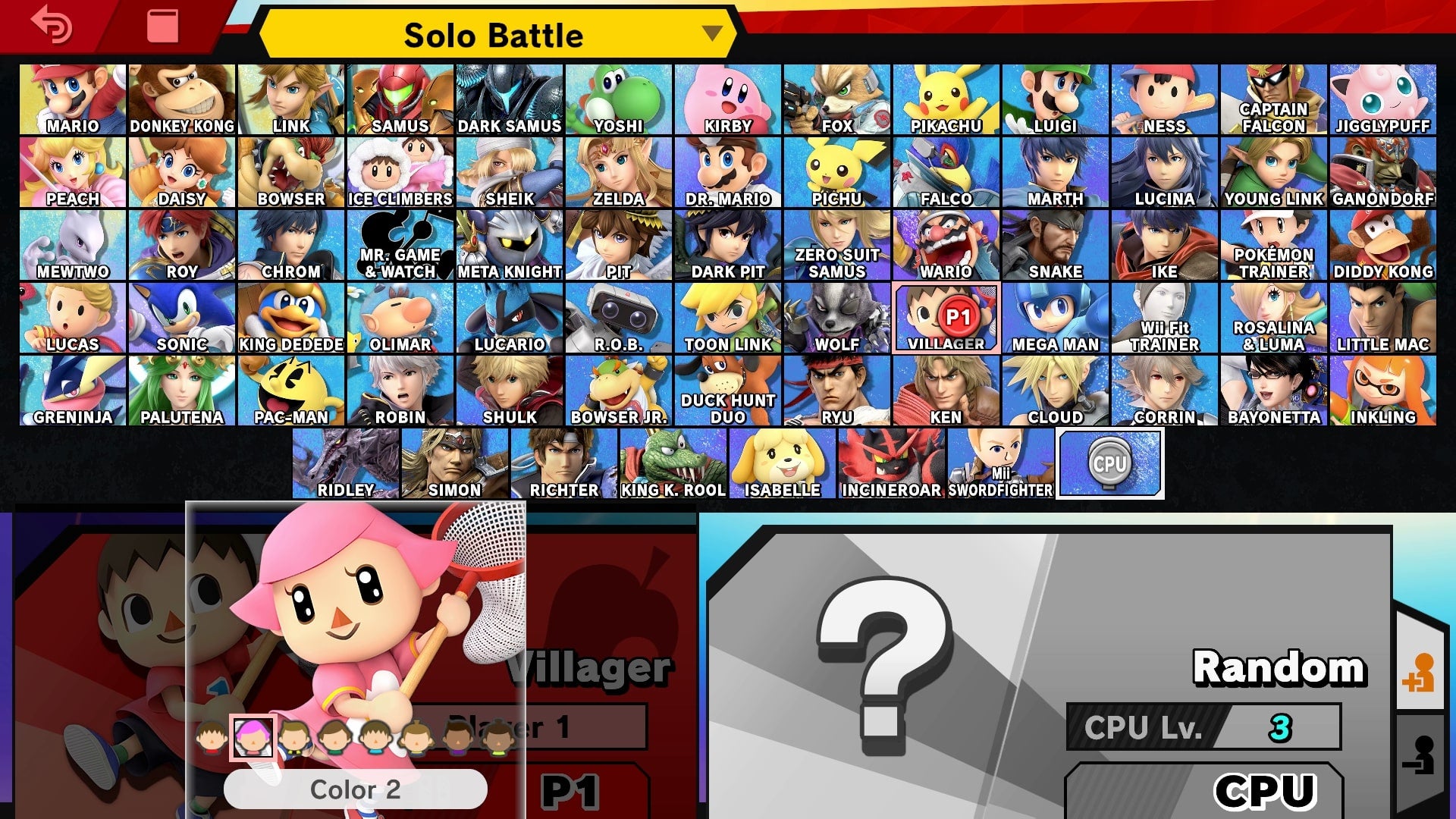 Villager Super Smash Bros Ultimate Guide - Unlock, Moves, Changes ...