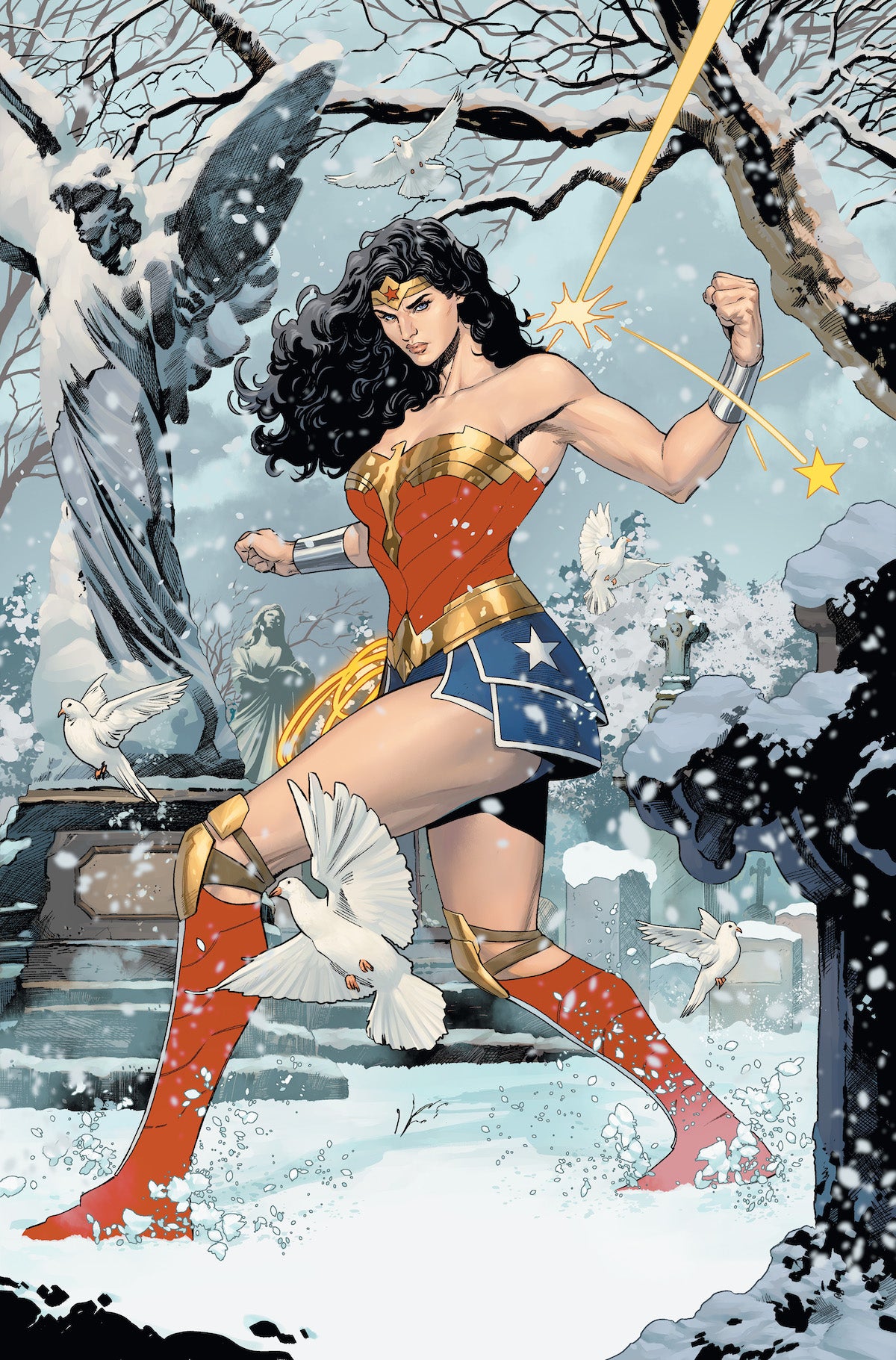A New Dc Era Begins In Wonder Woman 1 By Tom King And Daniel Sampere 4091