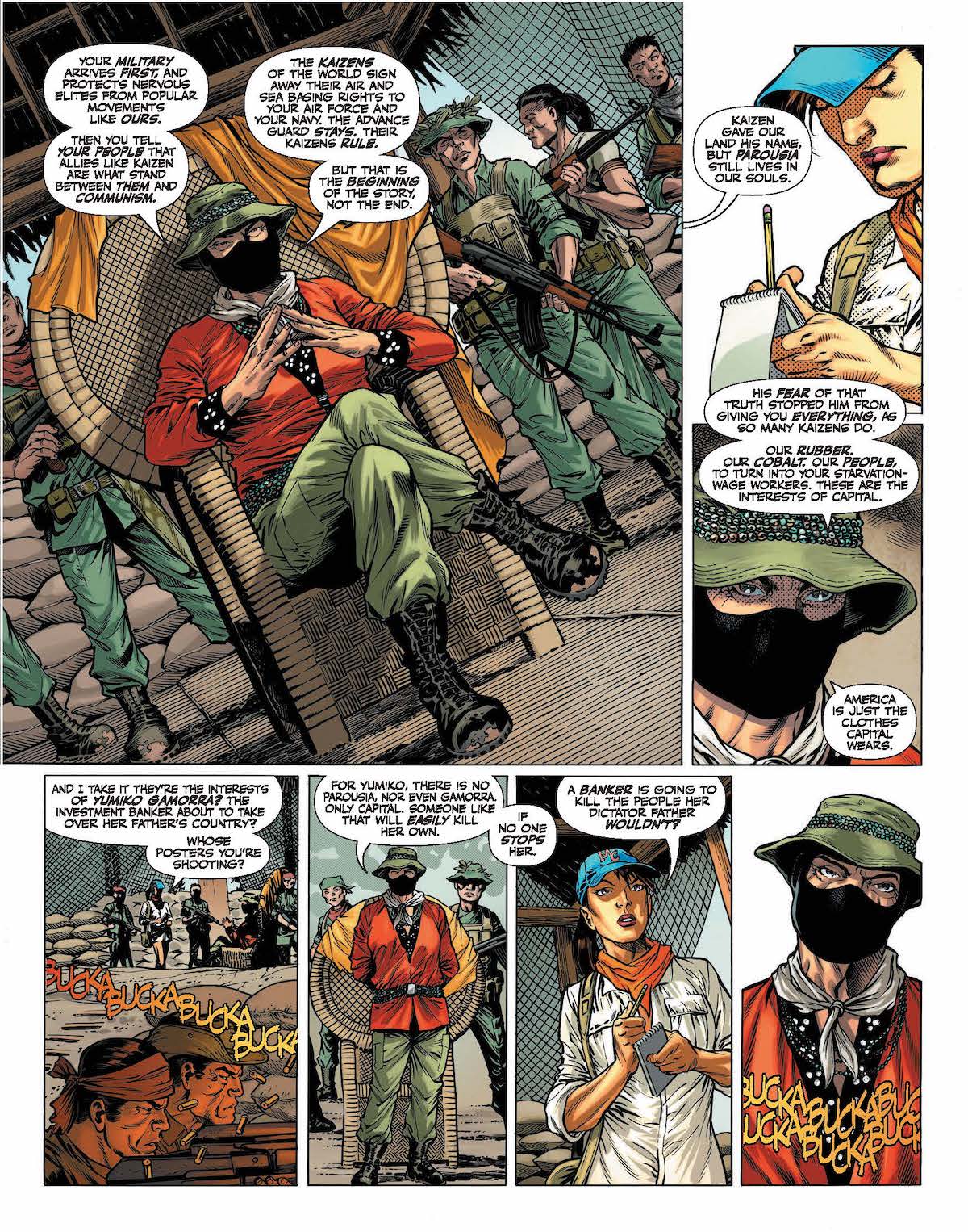 Espionage goes superhero scale in this Waller vs. Wildstorm preview ...