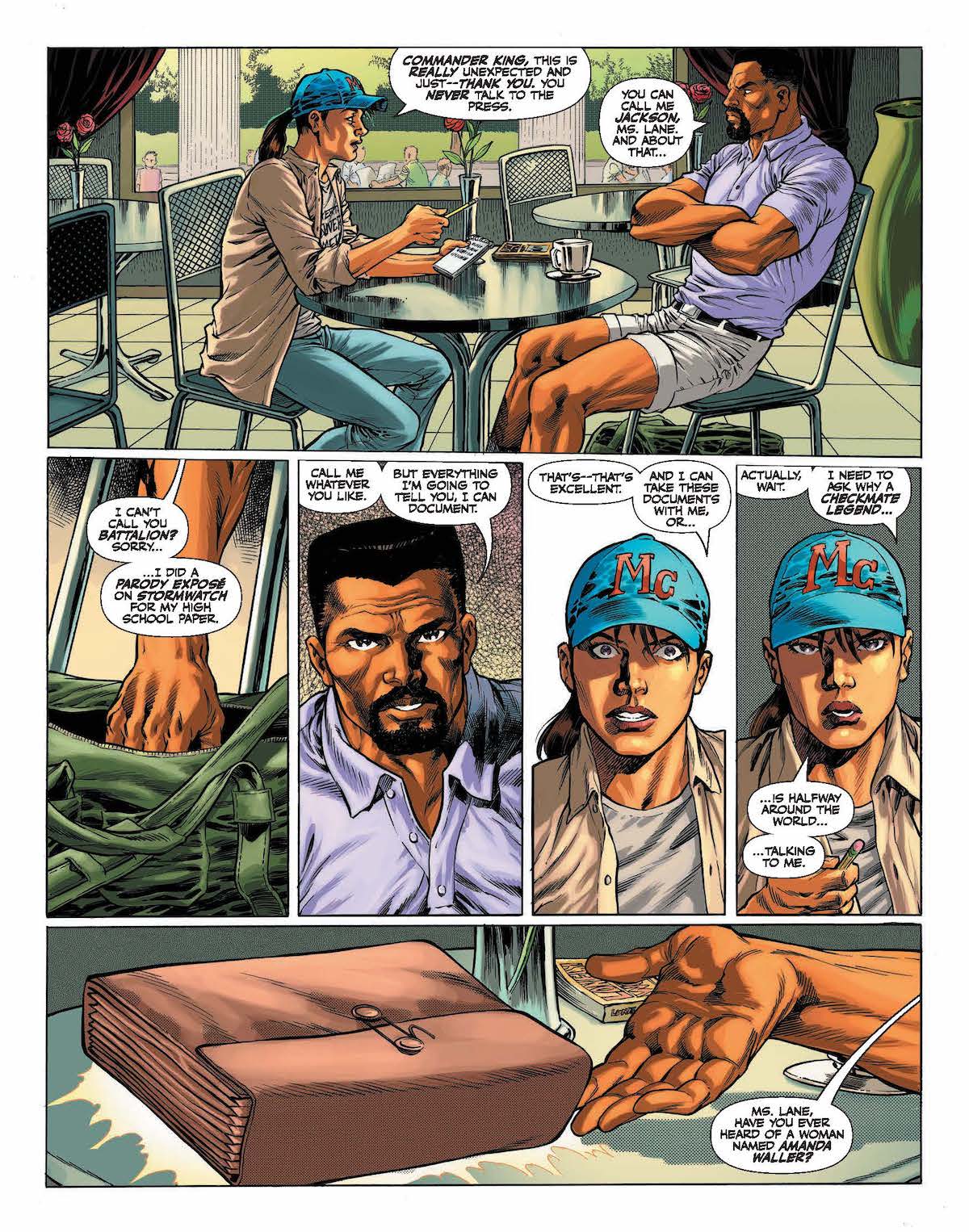 Espionage goes superhero scale in this Waller vs. Wildstorm preview ...