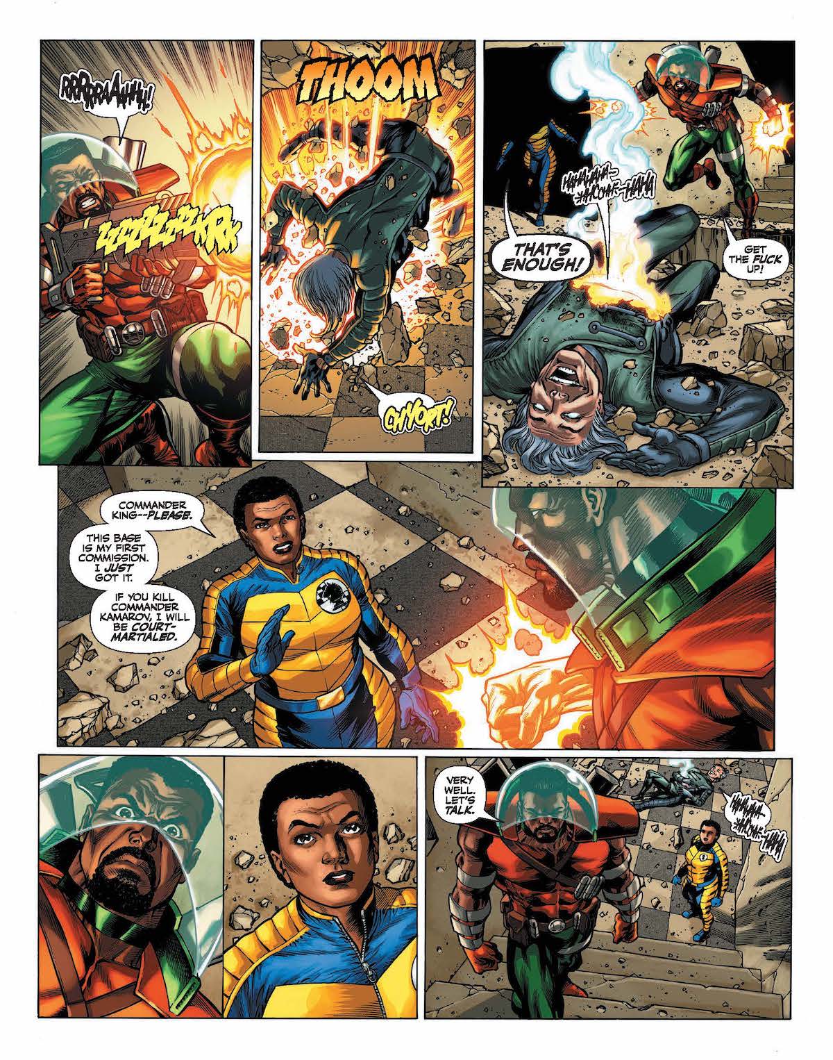 Espionage goes superhero scale in this Waller vs. Wildstorm preview ...