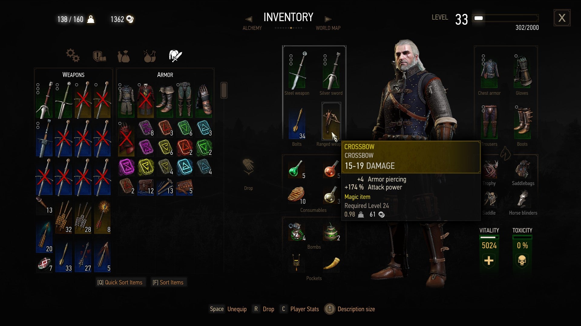 Witcher 3: How to Equip and Use the Crossbow | VG247