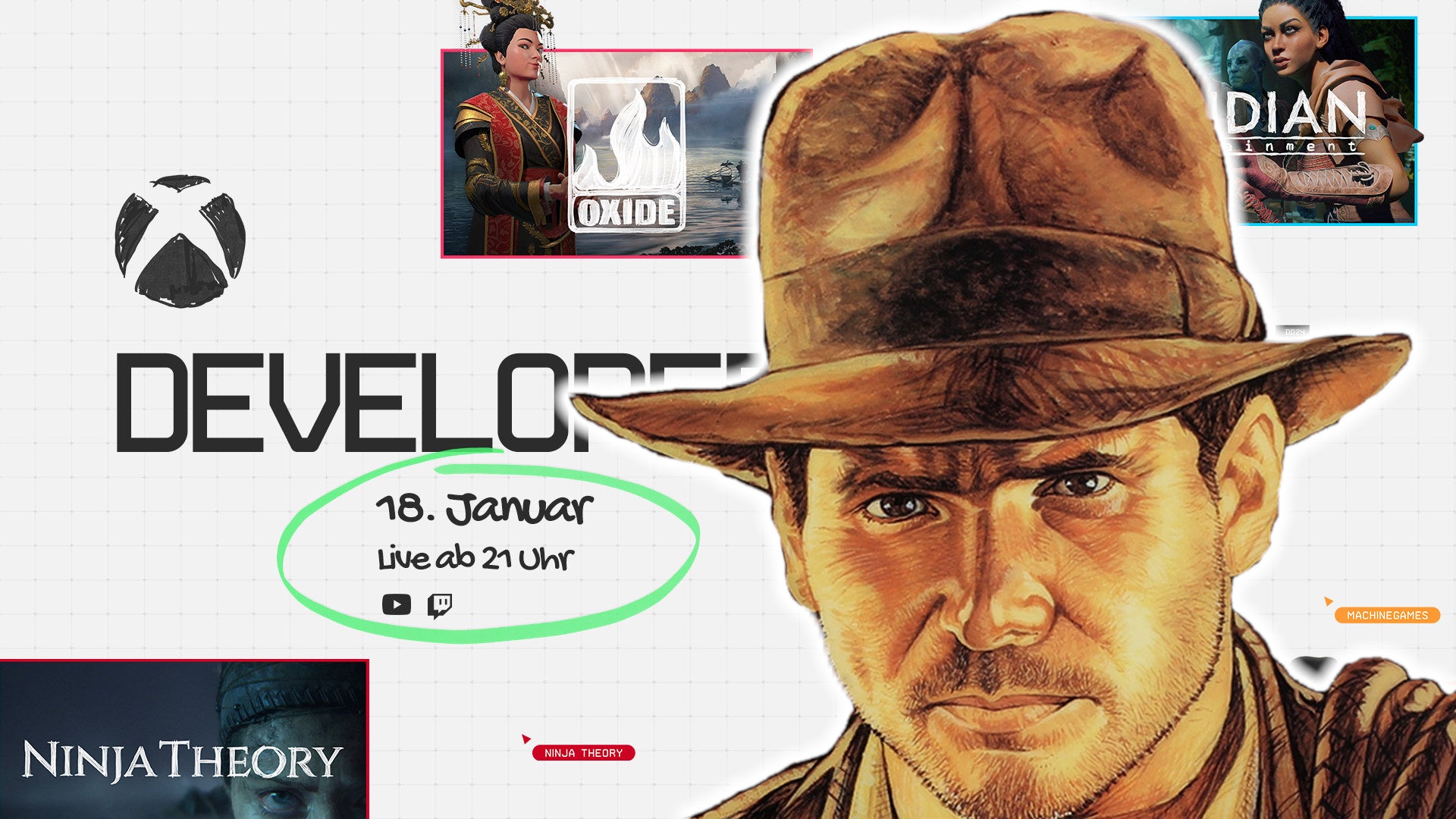 Xbox Developer Direct: Hier seht ihr heute Abend mehr von Indiana Jones ...