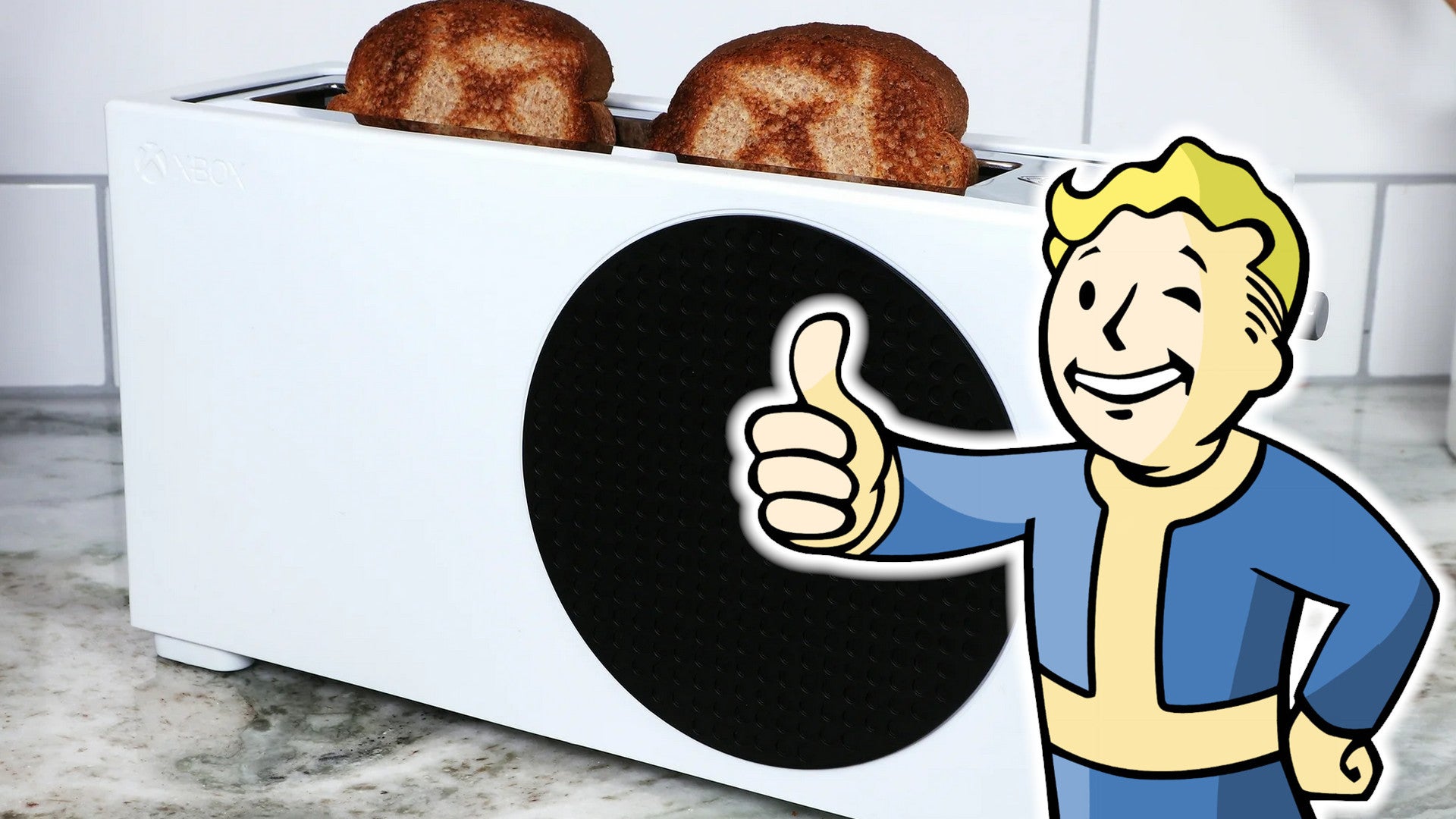 Endlich gibt es den offiziellen Xbox Series S Toaster zu kaufen ...