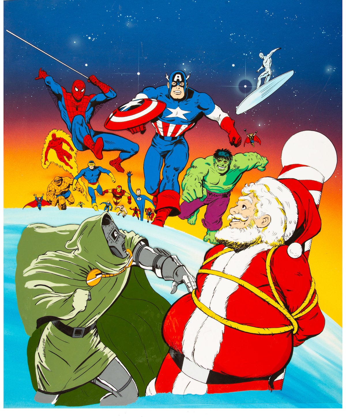 Stan Lees Forgotten Marvel X Santa Animation Pitch Is The Greatest Team Up That Never Happened