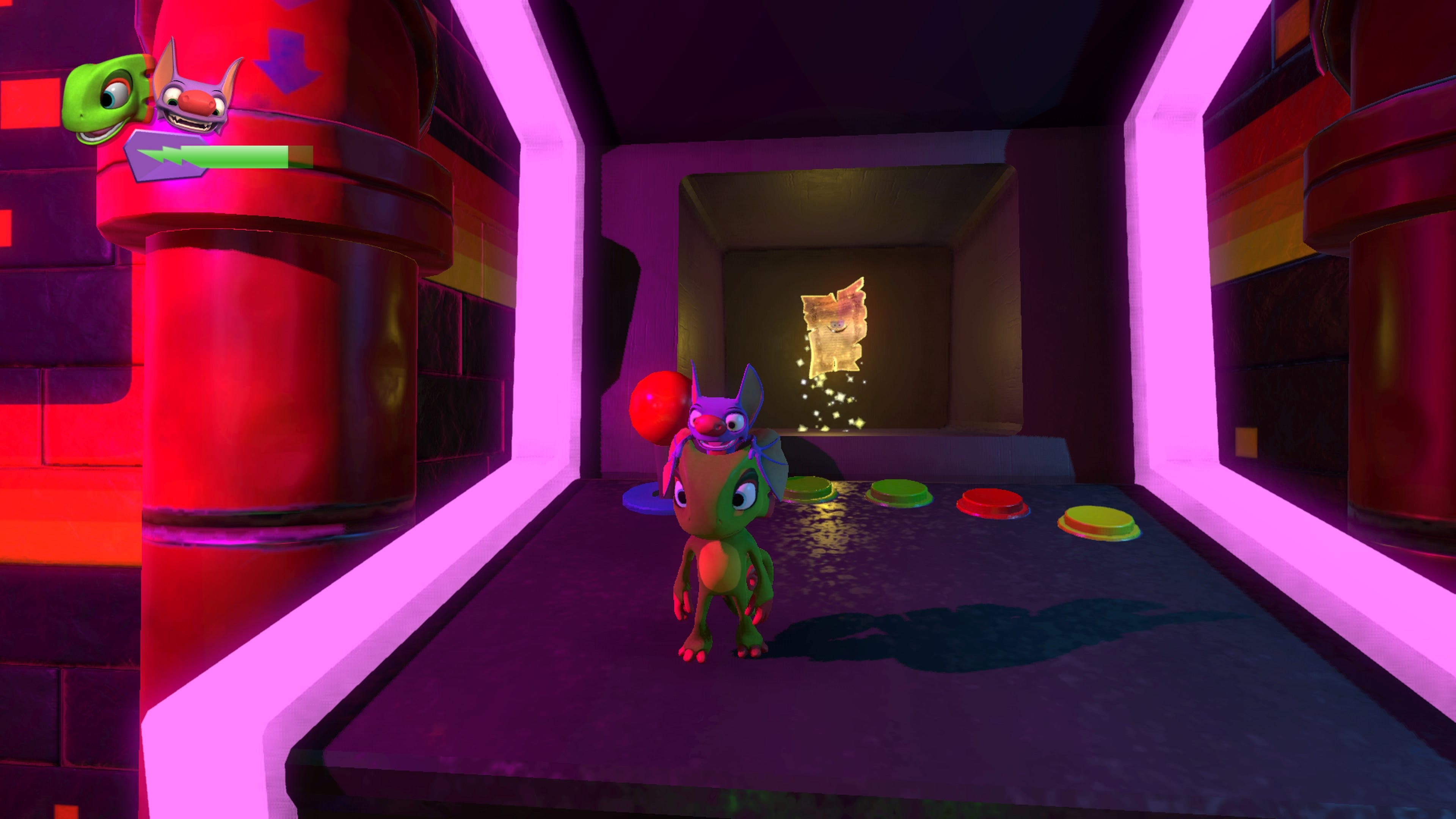 Yooka Laylee Hivory Towers - Pagie Locations, Butterfly Heart, Power ...