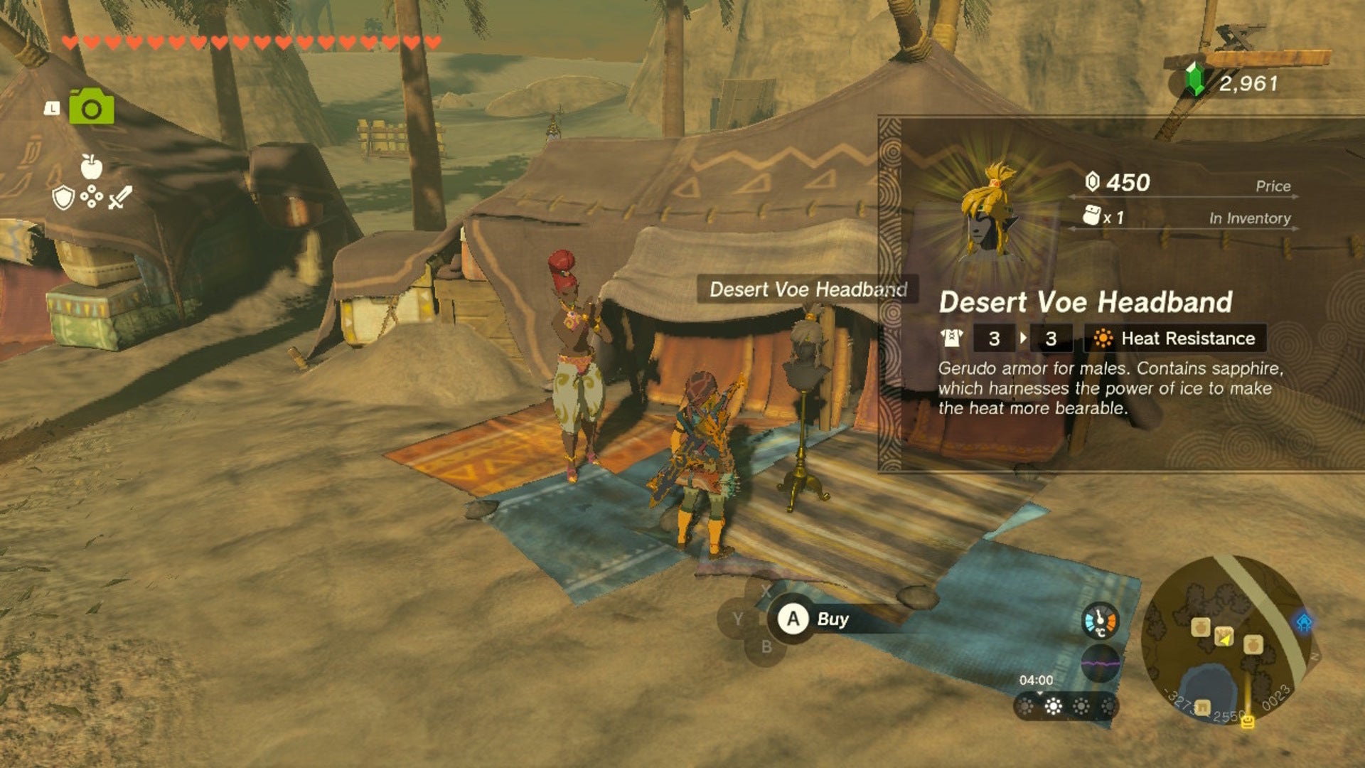 Zelda: Tears of the Kingdom Desert Voe armor set locations | VG247