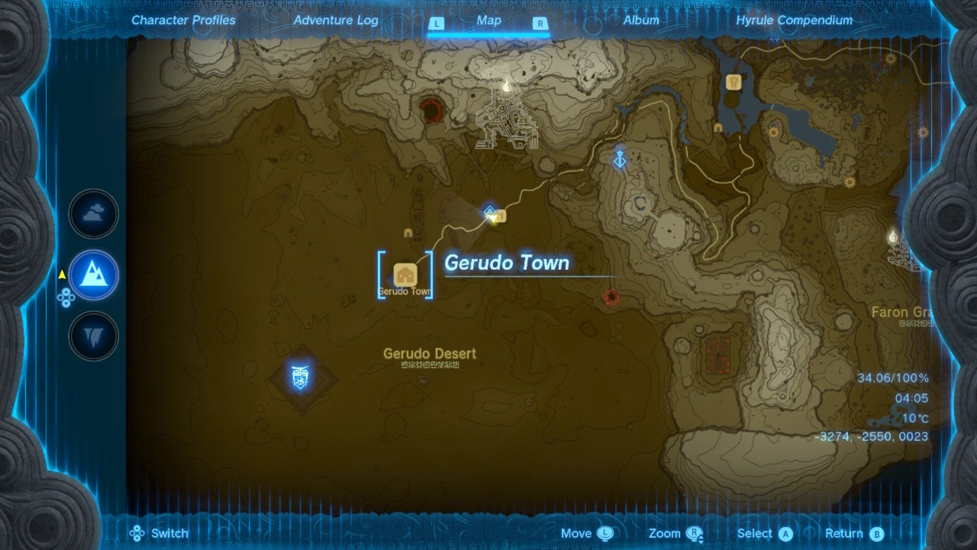 Zelda: Tears of the Kingdom Desert Voe armor set locations | VG247