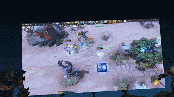 A glimpse at Dota 2's incredible virtual reality spectator mode ...