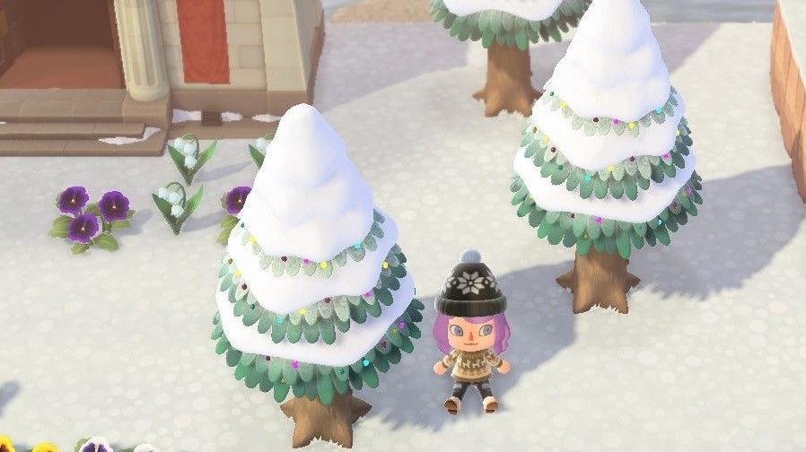 Animal Crossing Christmas Tree