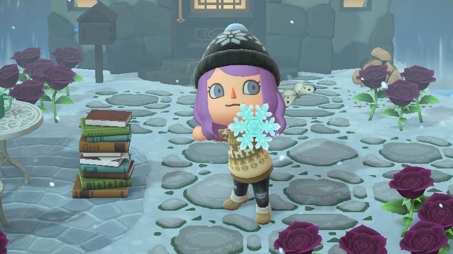 Animal Crossing Snowflakes: How to get snowflakes, large snowflakes and ...