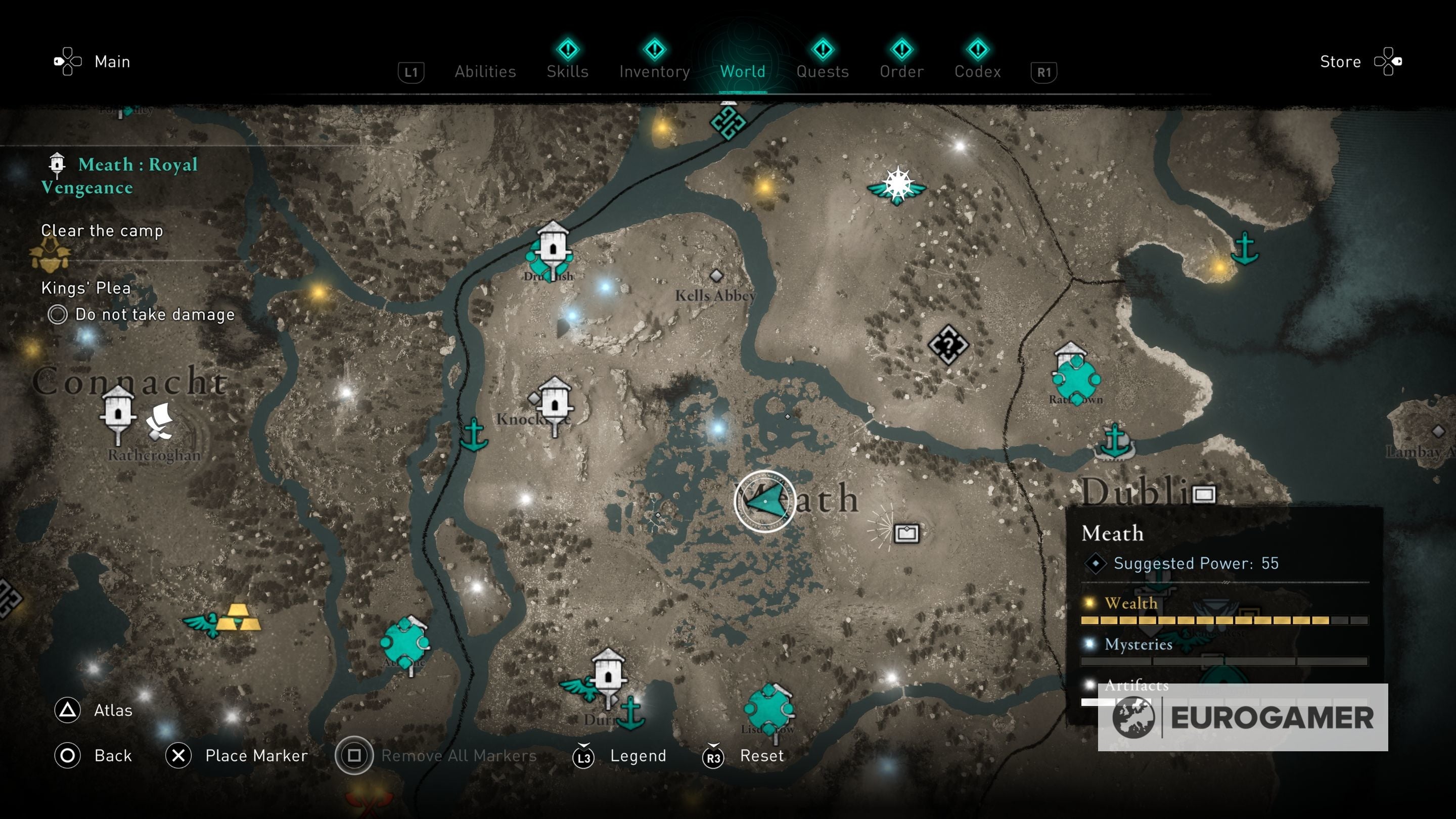 Assassin's Creed: Valhalla - Treasure Hoard map locations list by ...