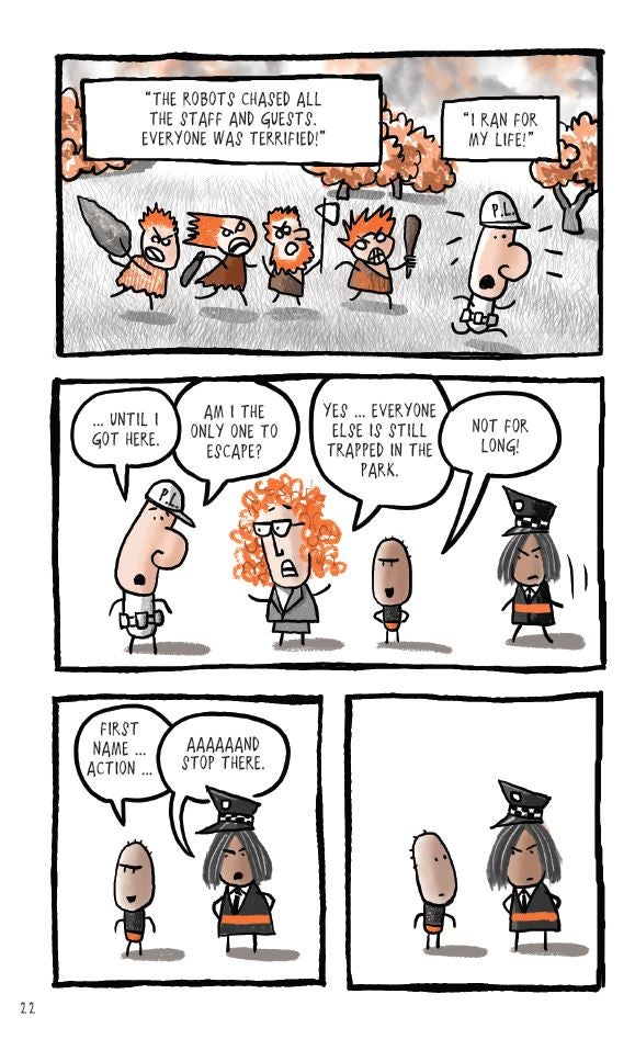 How Emmy winner Andy Riley's tweet led to action parody comic Action ...