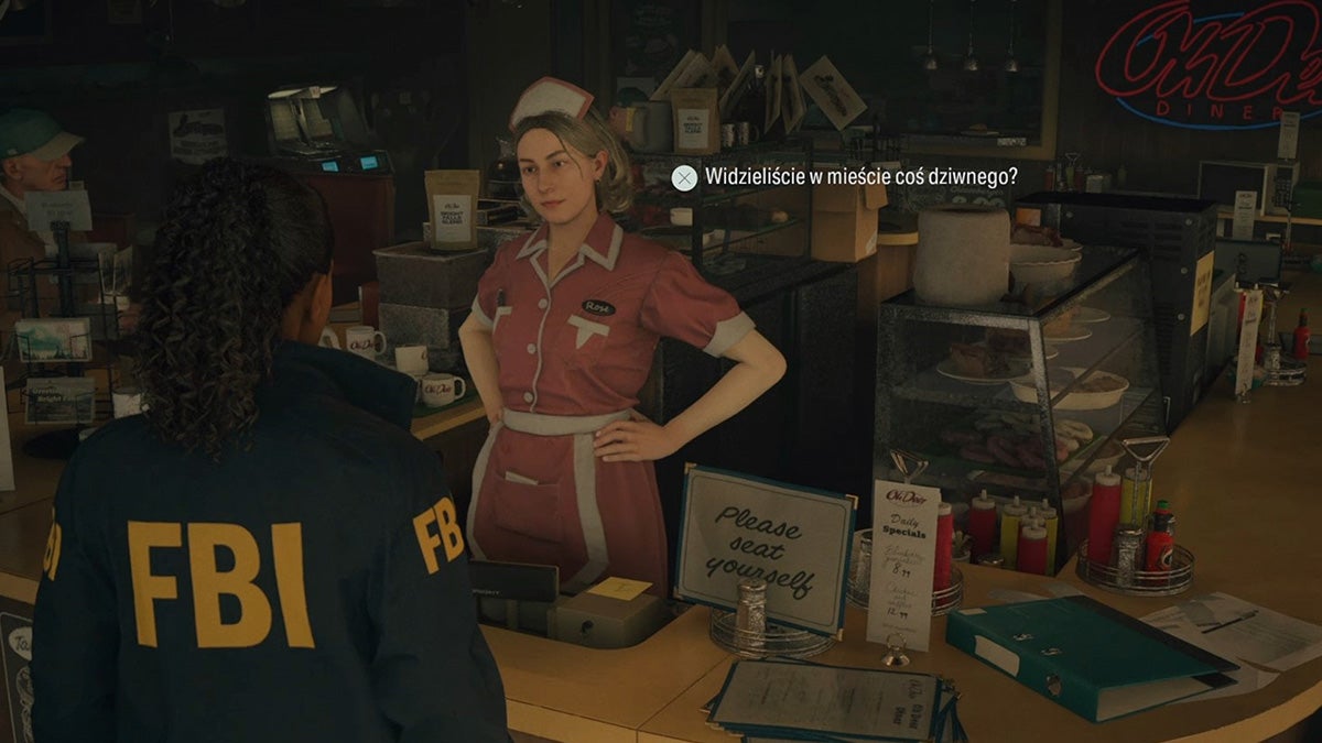 Alan Wake 2 - przesłuchania, dialogi, jak przekonać rozmówcę | Eurogamer.pl