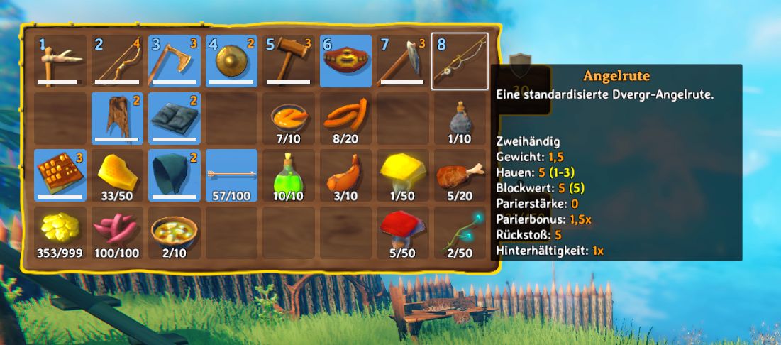 Valheim - Angeln: So ködert ihr Fische und zieht sie aus dem Wasser ...