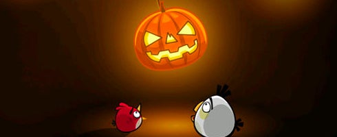 Angry Birds Halloween Wallpaper