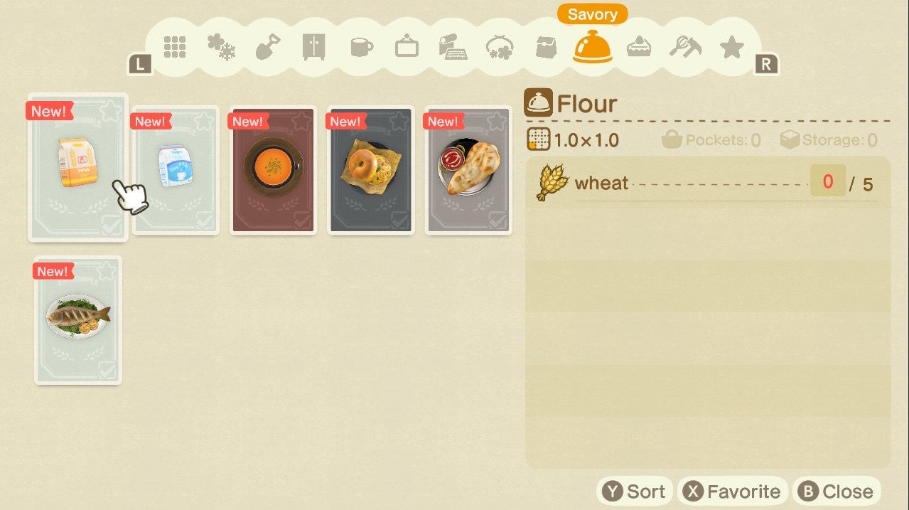 Animal Crossing: New Horizons - Cooking Crops, where to get Wheat ...