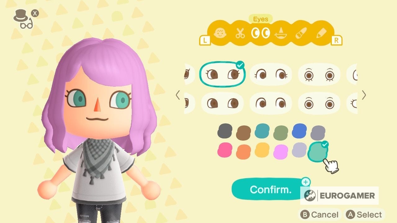 Animal Crossing Body Paint and Eye Colour: Where to purchase new eye ...
