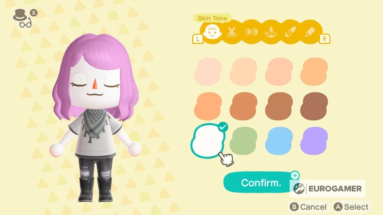Animal Crossing Body Paint and Eye Colour: Where to purchase new eye ...