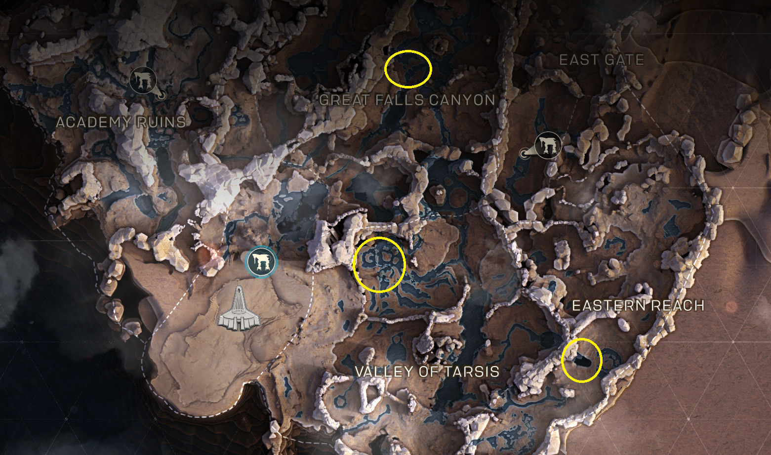 Anthem - There Be Giants Challenge: all Titan locations | VG247