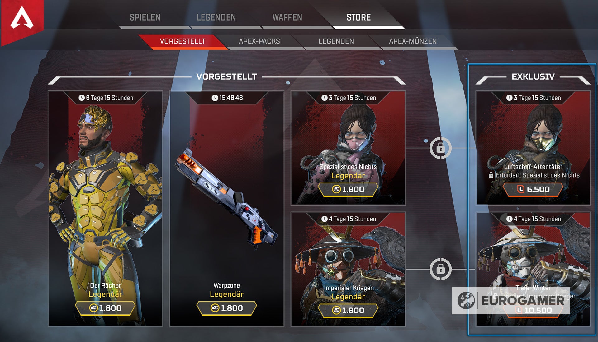 Apex Legends: Alles über Apex Münzen, Legenden Token und Herstellungs ...