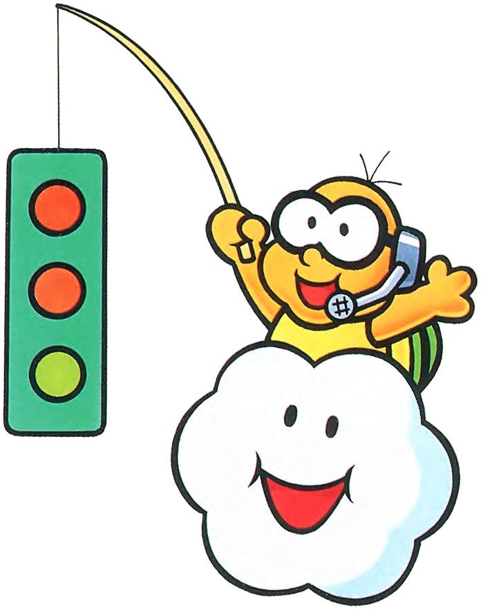 Paper Mario Cloud Guy