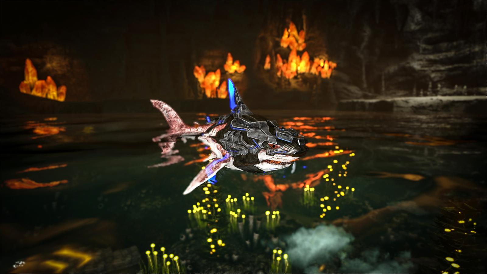 It's time to return to ARK Survival Evolved now that sharks shoot laser ...