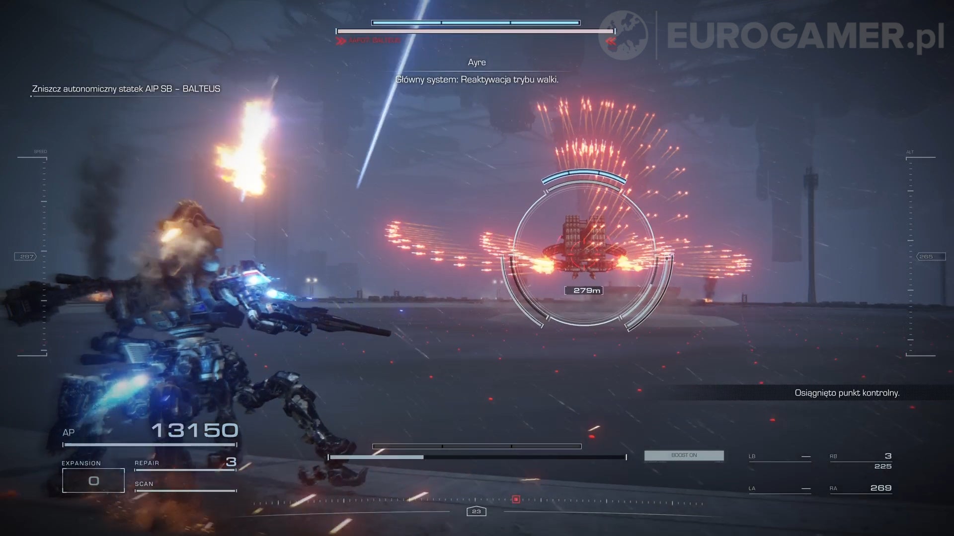 Armored Core 6 - boss: AAP07 Balteus | Eurogamer.pl