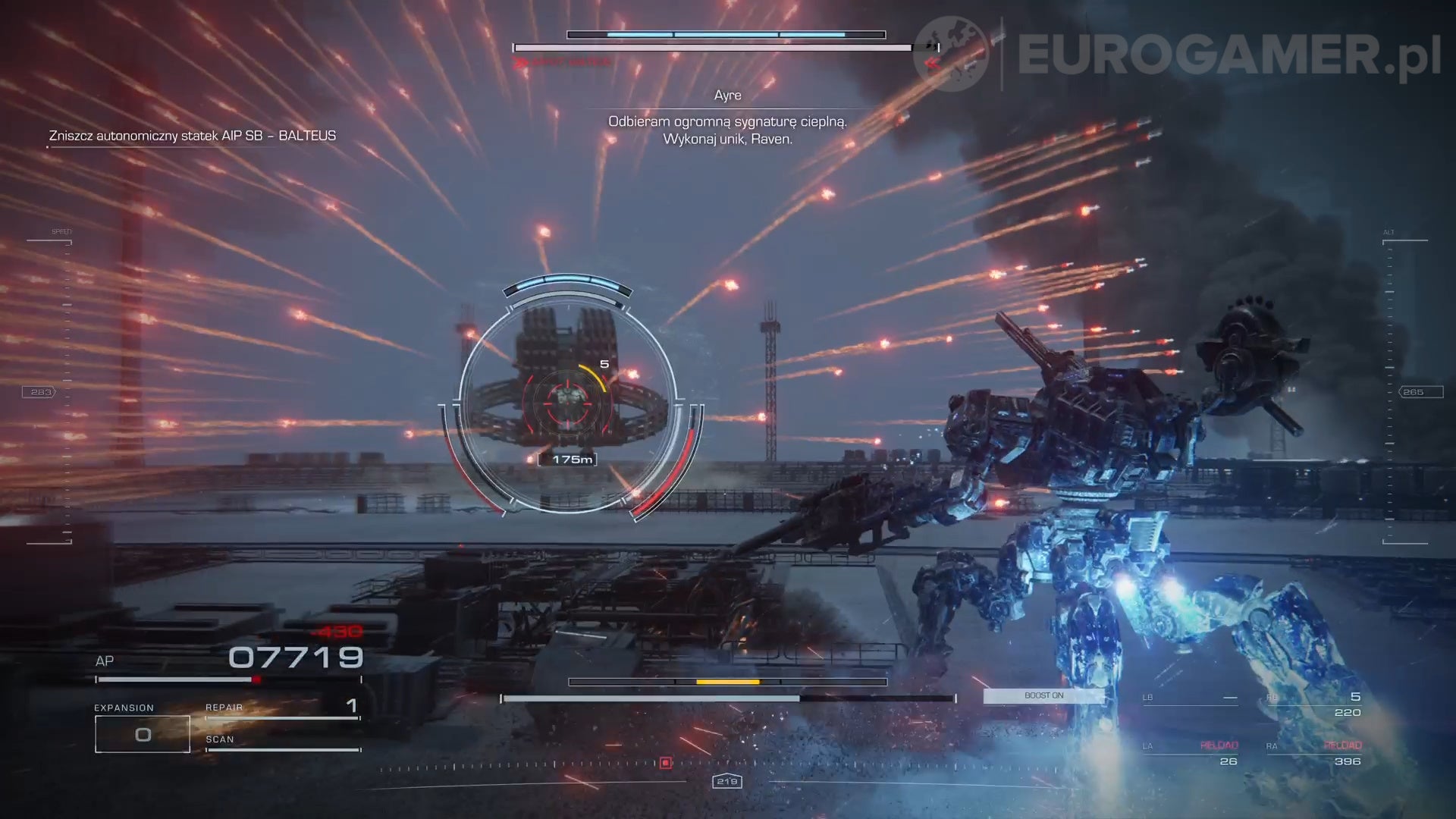 Armored Core 6 - boss: AAP07 Balteus | Eurogamer.pl
