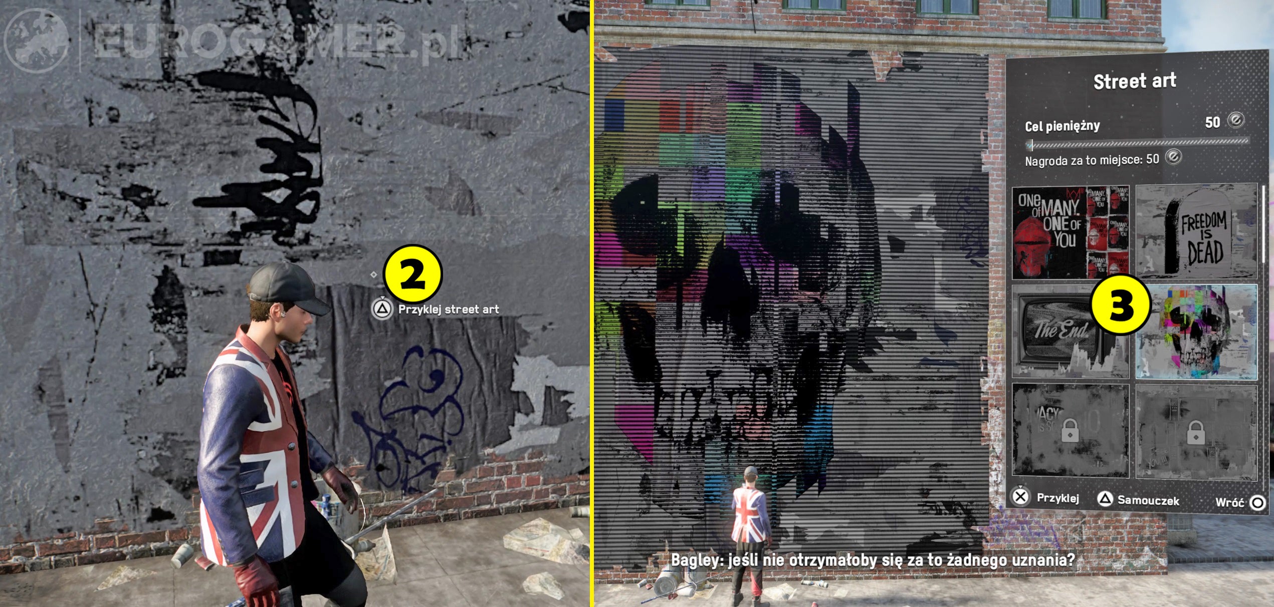 Watch Dogs Legion - street art, jak malować graffiti | Eurogamer.pl