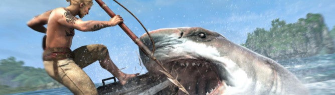 Assassin's Creed 4: Black Flag shots show shark combat, naval battles ...