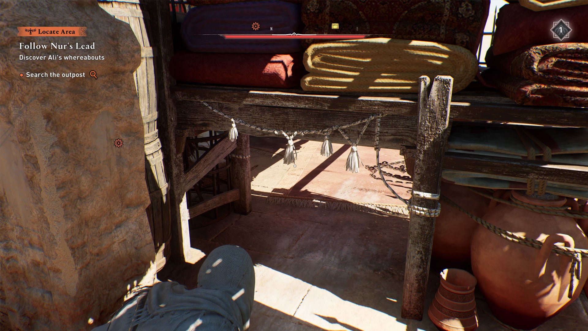 Assassin's Creed Mirage Khurasan Gate Guardhouse Gear Chest puzzle ...